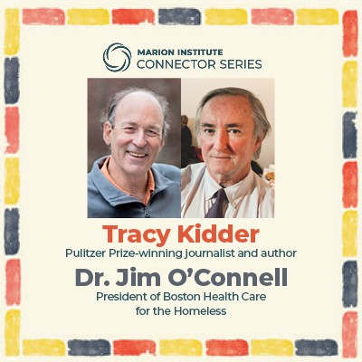 Tracy Kidder and Dr. Jim O'Connell